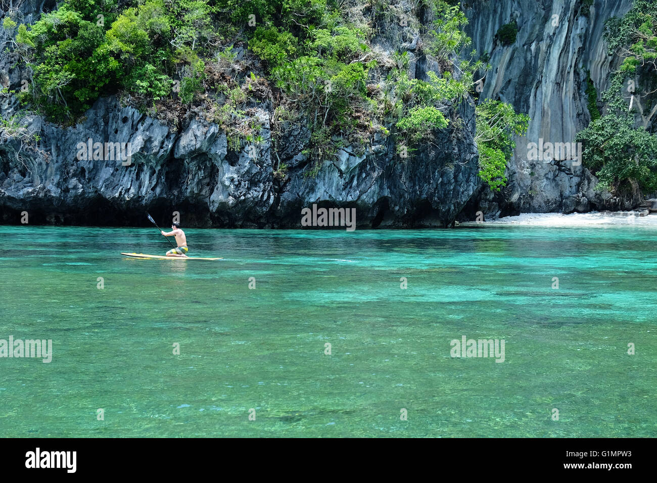 Palawan man hi-res stock photography and images - Alamy
