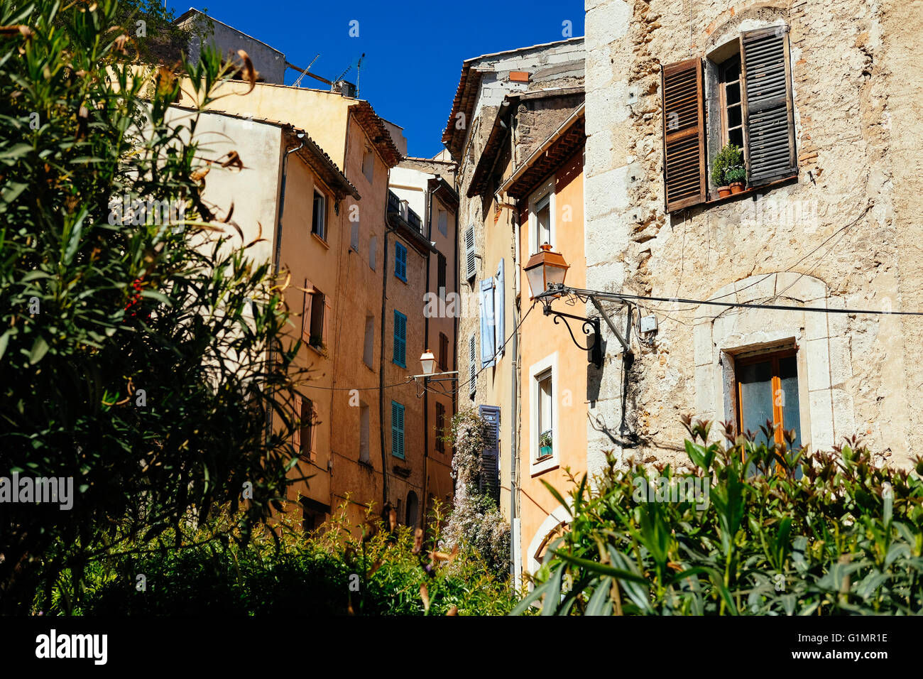 Cotignac, Provence, Southern France Stock Photo - Alamy