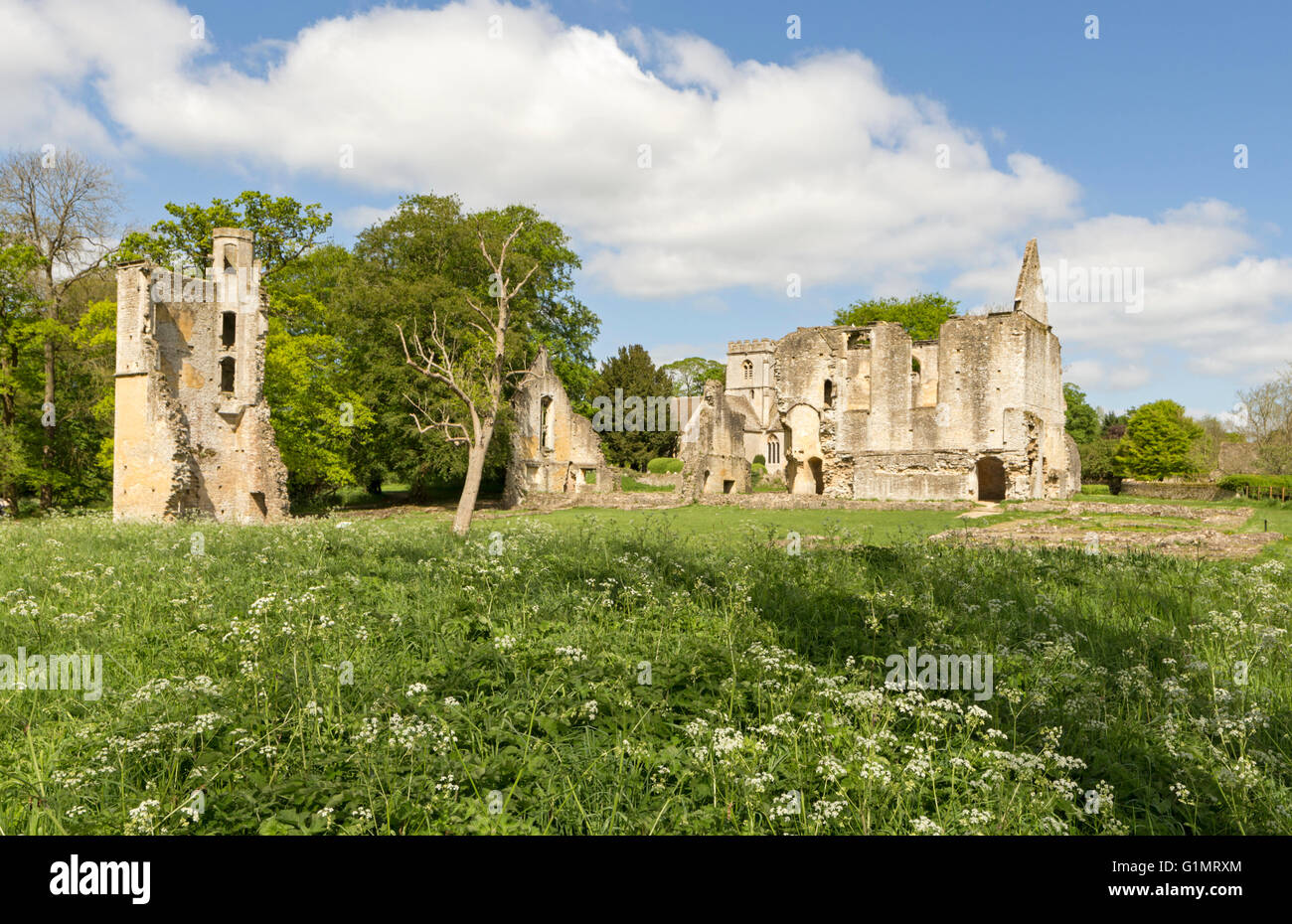 Minster lovell manor ruins hi-res stock photography and images - Alamy