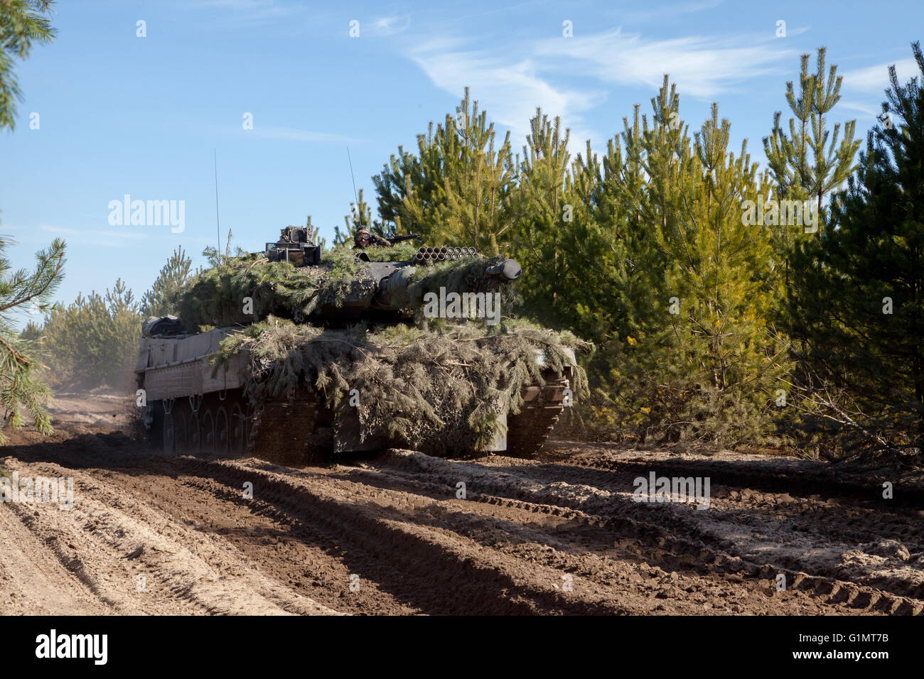 German bundeswehr battle tank hi-res stock photography and images - Alamy