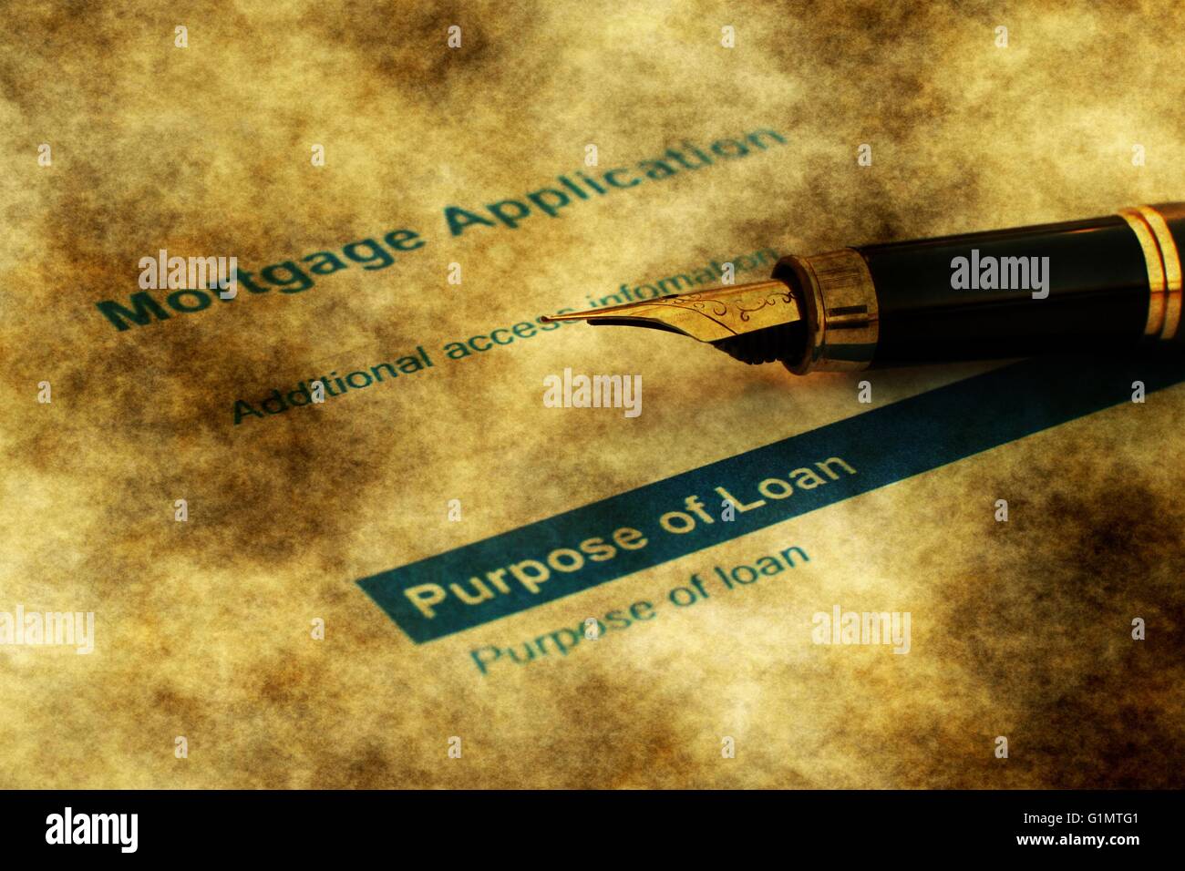 Fountain pen on estate hi-res stock photography and images - Alamy