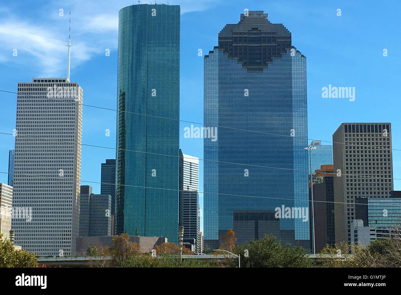 Houston skyline and memorial park hi-res stock photography and images ...