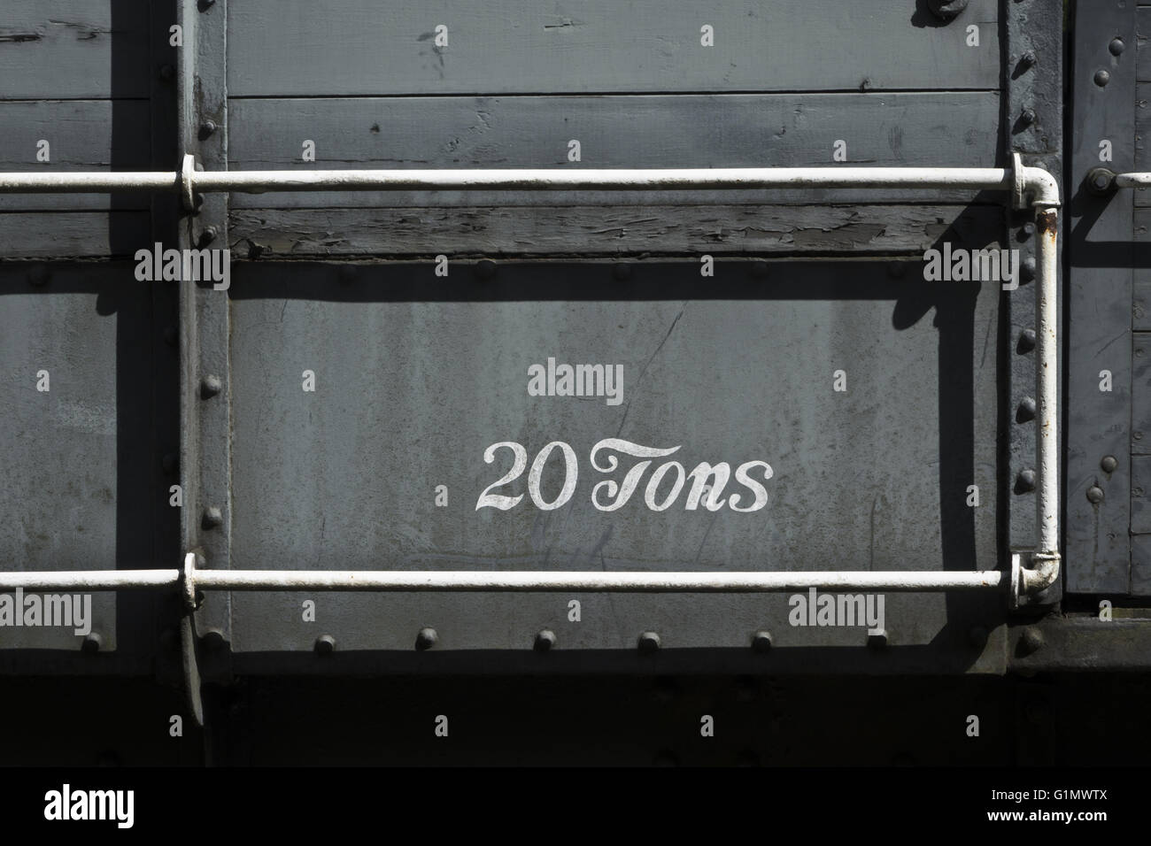 Old railway wagon hi-res stock photography and images - Alamy