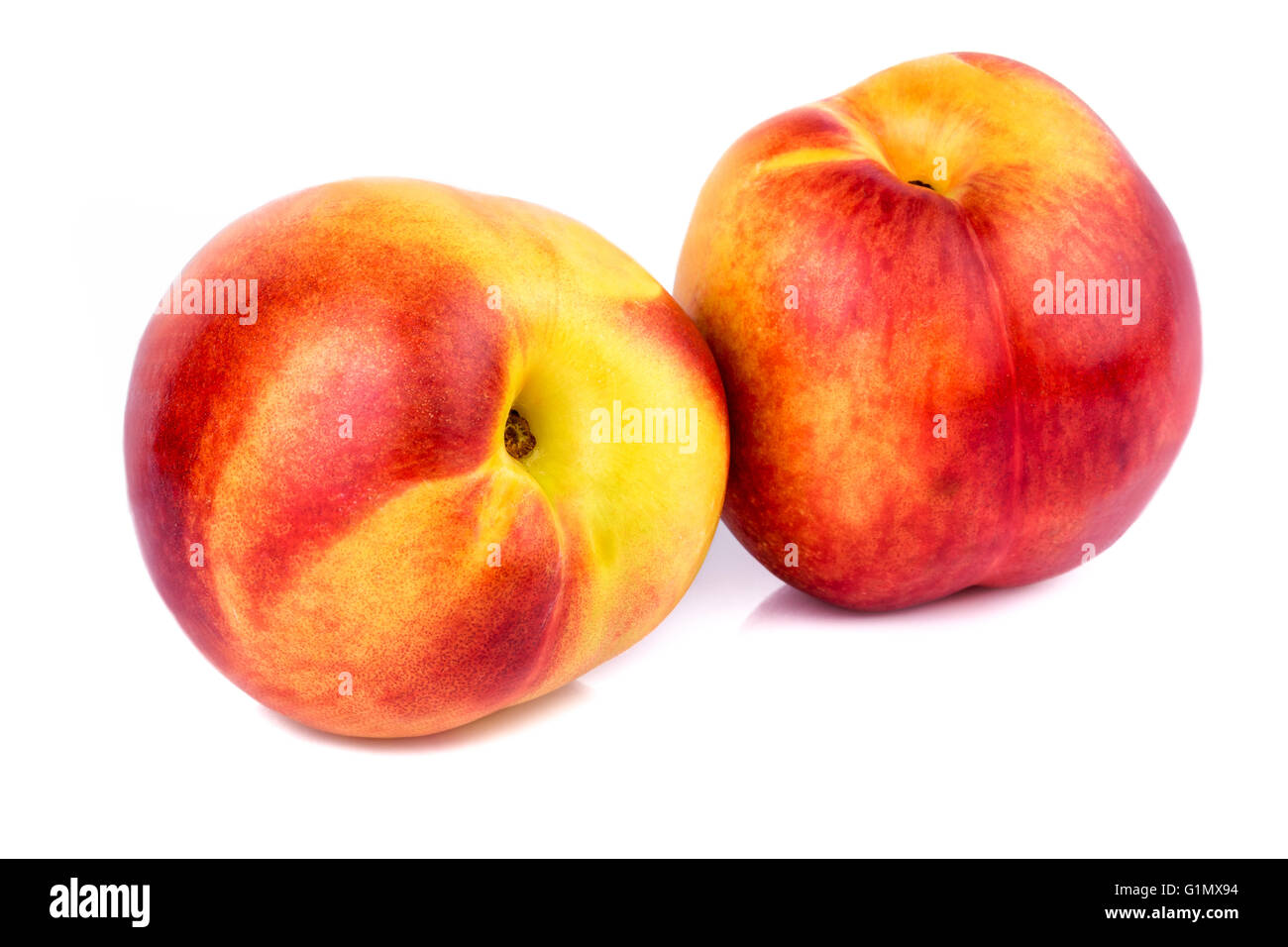 Two nectarines hi-res stock photography and images - Alamy