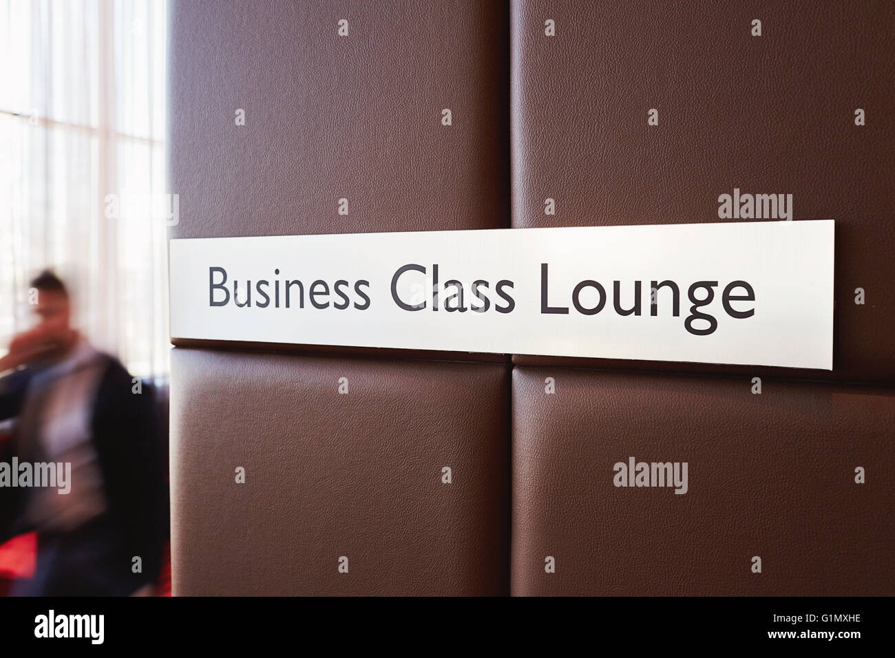 Business class lounge Stock Photo - Alamy