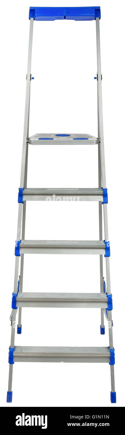 Stepladder front view Stock Photo - Alamy