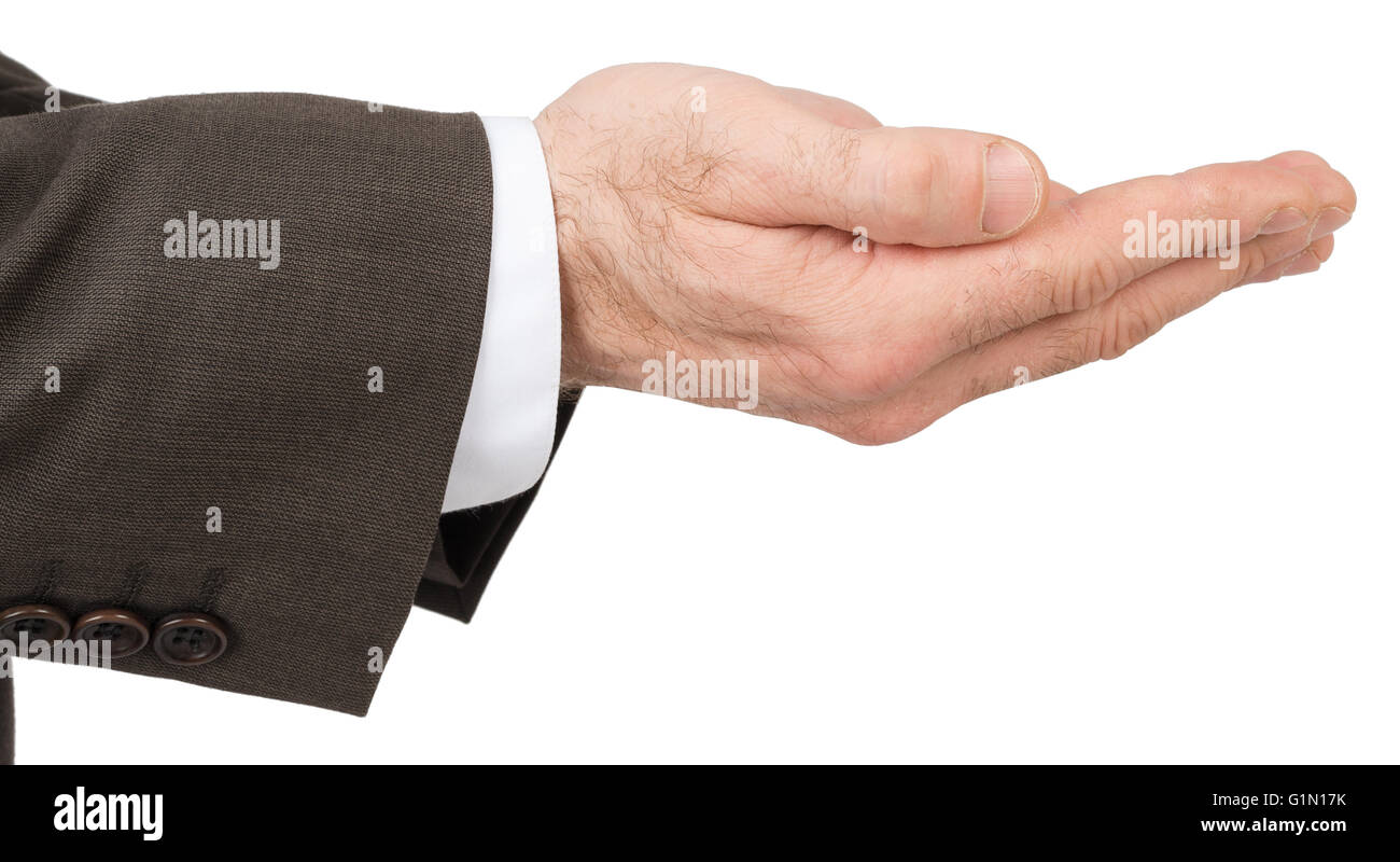 Business man hand Stock Photo - Alamy