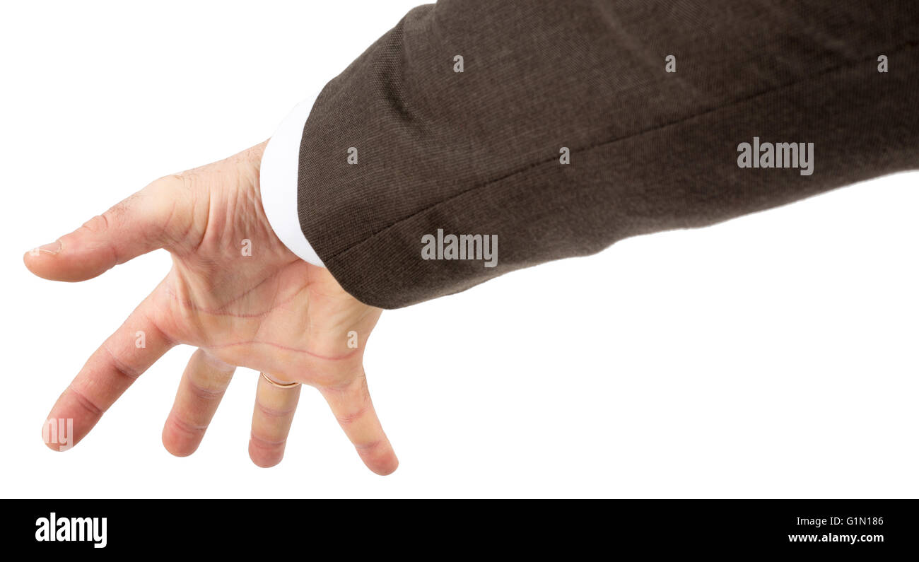 Business man hand Stock Photo - Alamy