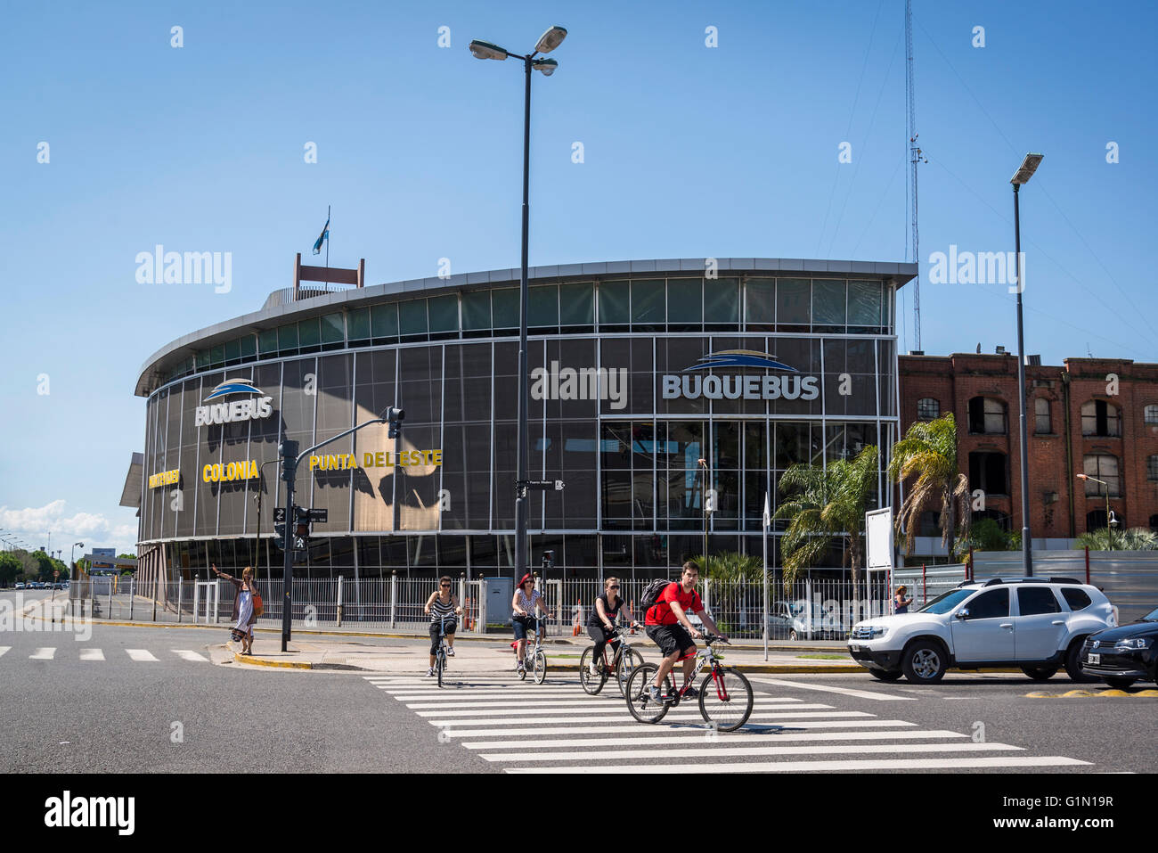 Buquebus Ferry terminal, Buenos Aires, Argentina Stock Photo - Alamy