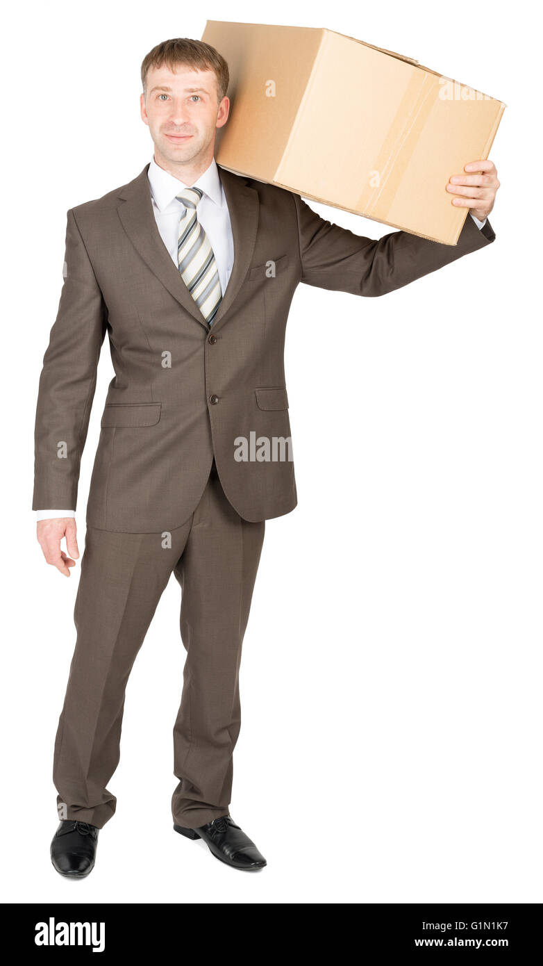 Delivery man carrying hi-res stock photography and images - Alamy