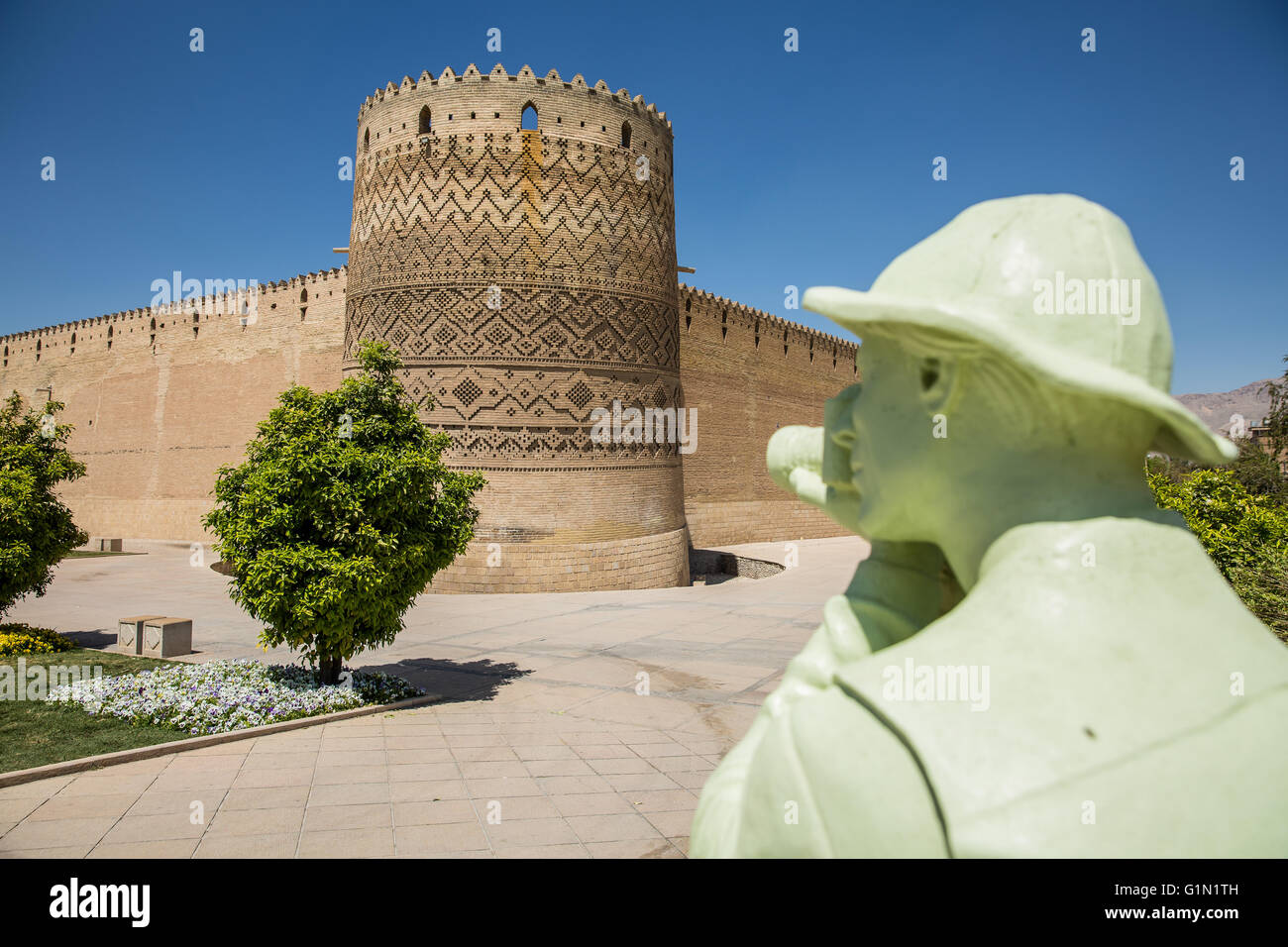 The Karim Khan Castle (Arg) in Shiraz Iran Stock Photo - Alamy
