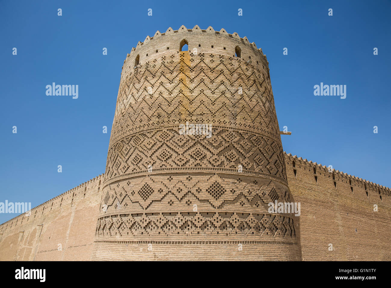The Karim Khan Castle (Arg) in Shiraz Iran Stock Photo - Alamy