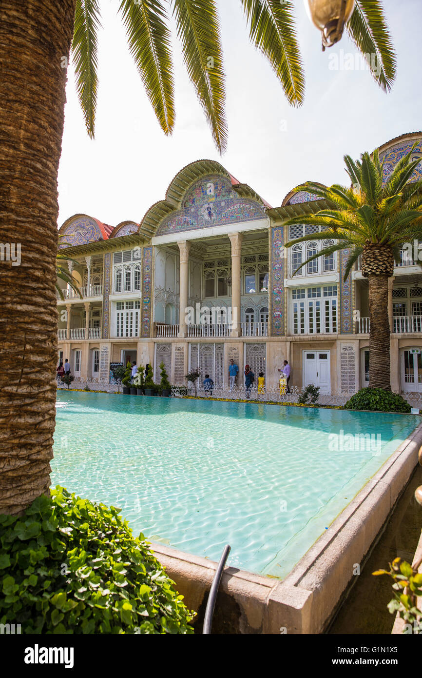 Eram Garden a famous tourist destination in Shiraz Iran Stock Photo - Alamy