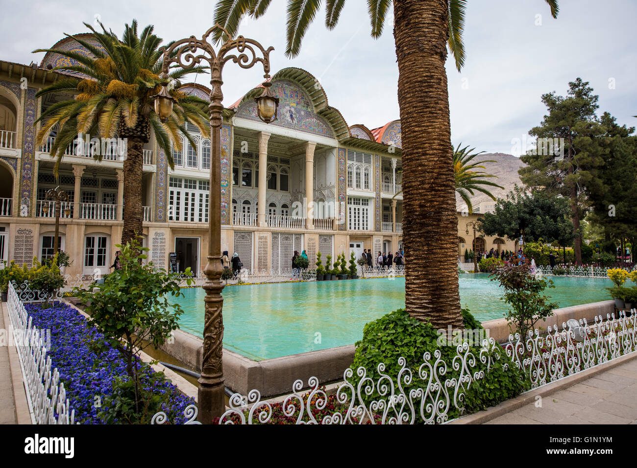 Eram Garden a famous tourist destination in Shiraz Iran Stock Photo - Alamy
