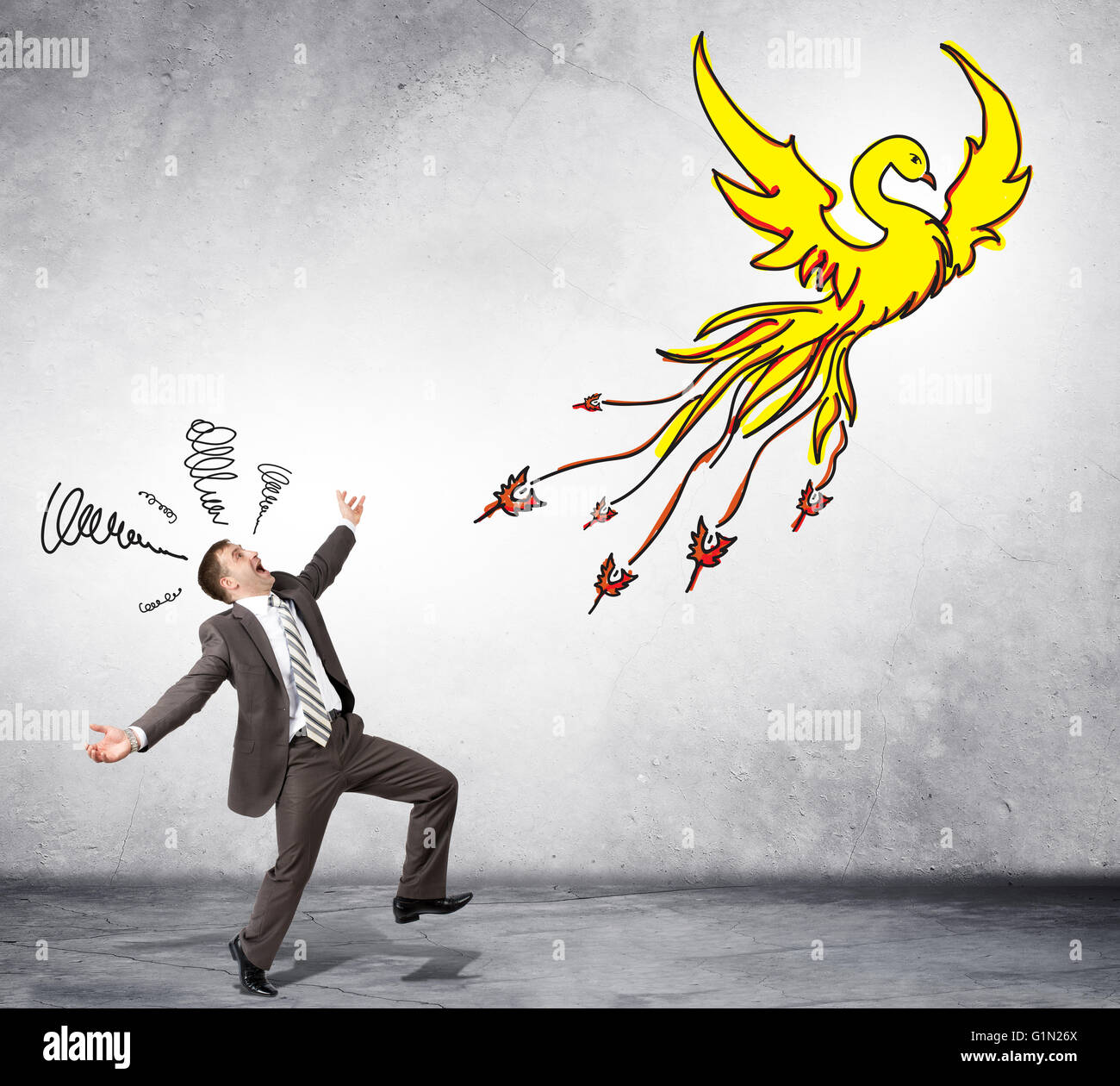 Surprised bird adult hi-res stock photography and images - Alamy