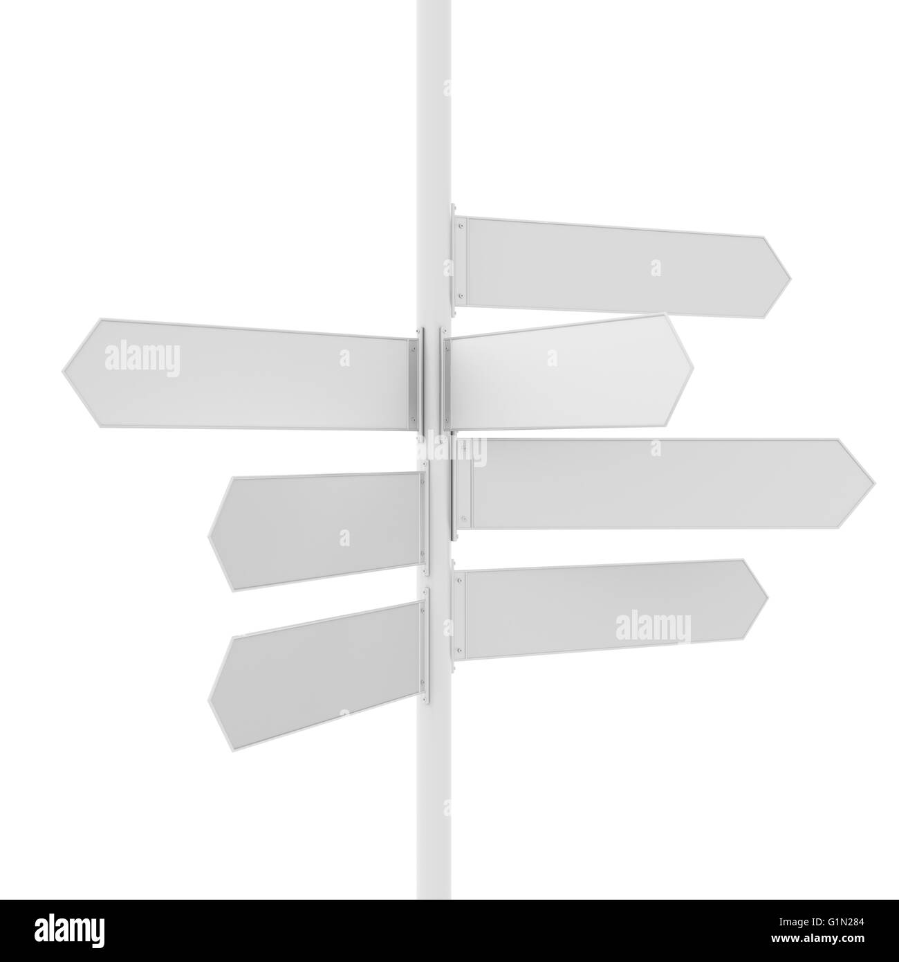 Sign showing direction road Black and White Stock Photos & Images - Alamy