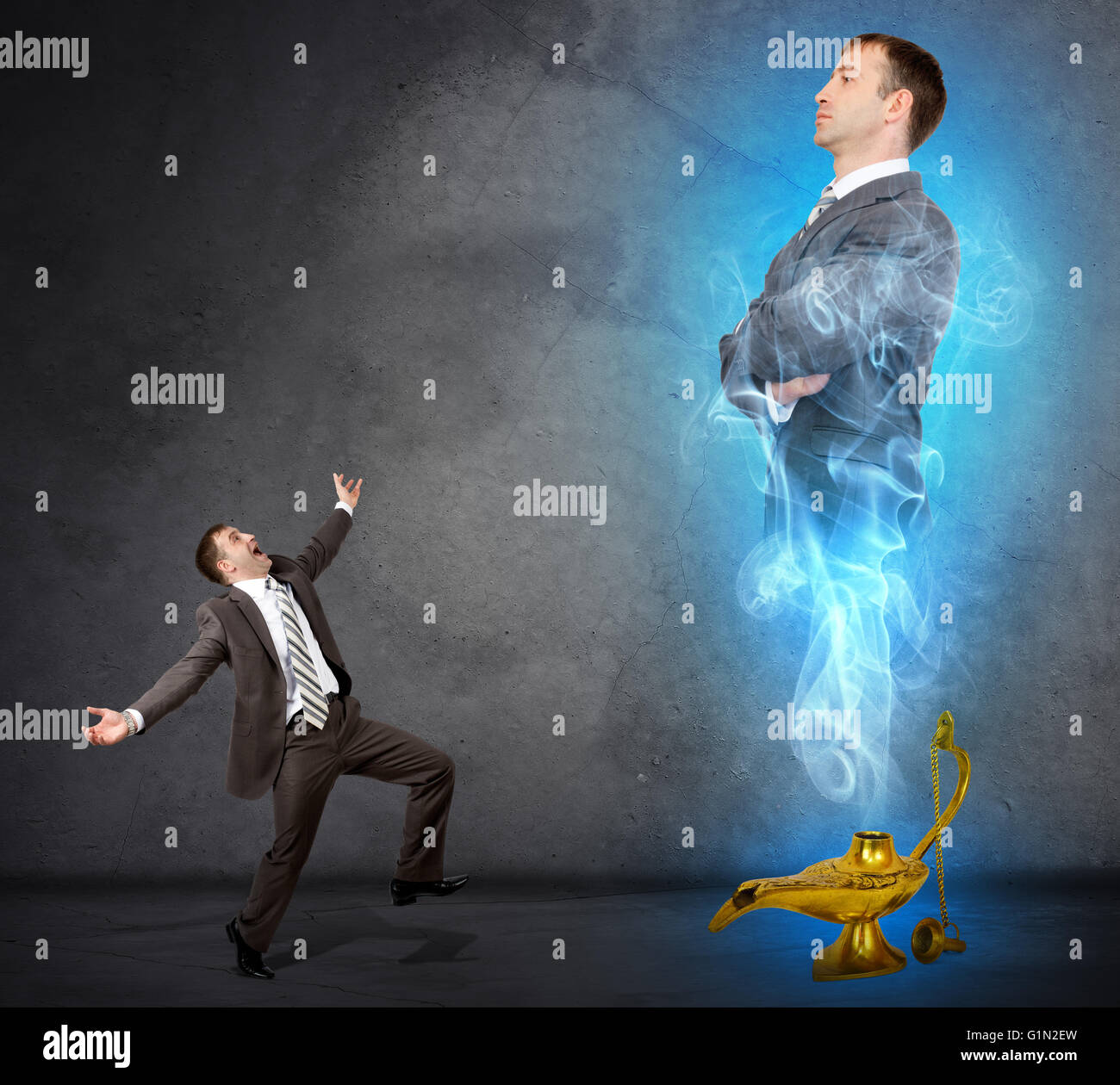 Business genie hi-res stock photography and images - Alamy