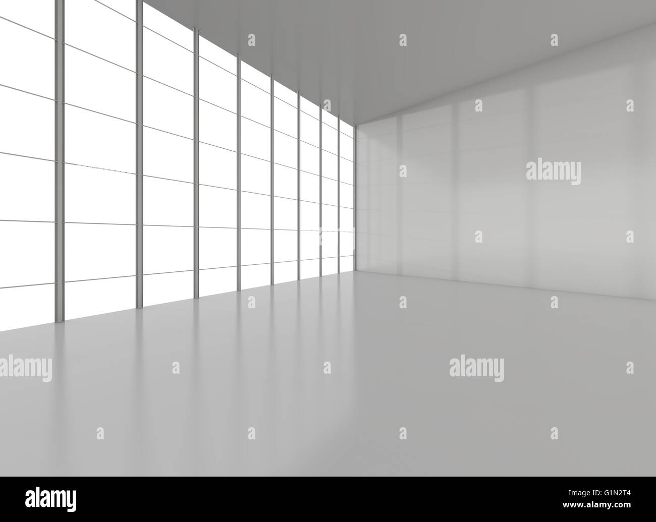Abstract empty room for exhibition Stock Photo - Alamy