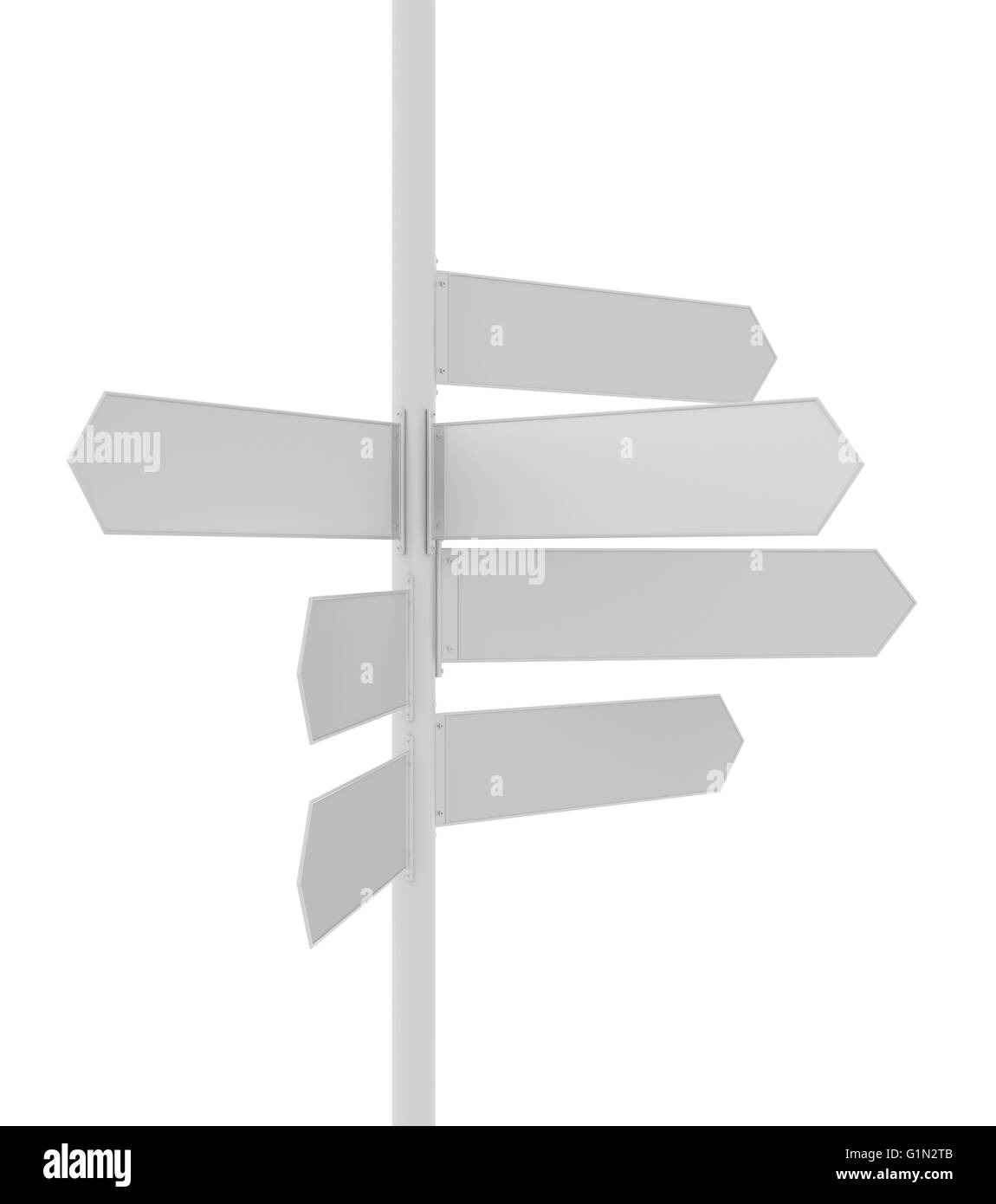 Sign Post pointing different directions Stock Photo - Alamy