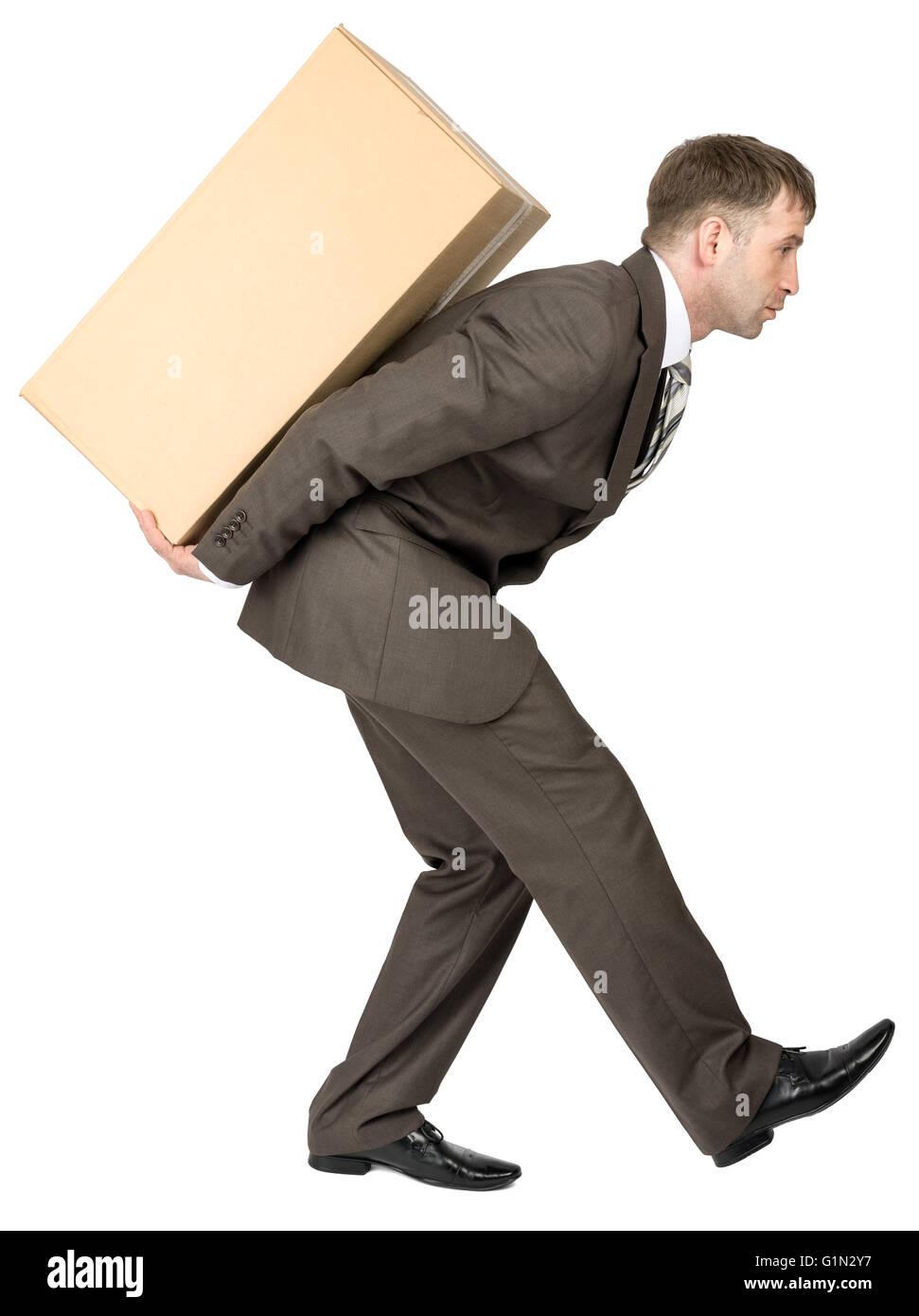 Holding packages hi-res stock photography and images - Alamy