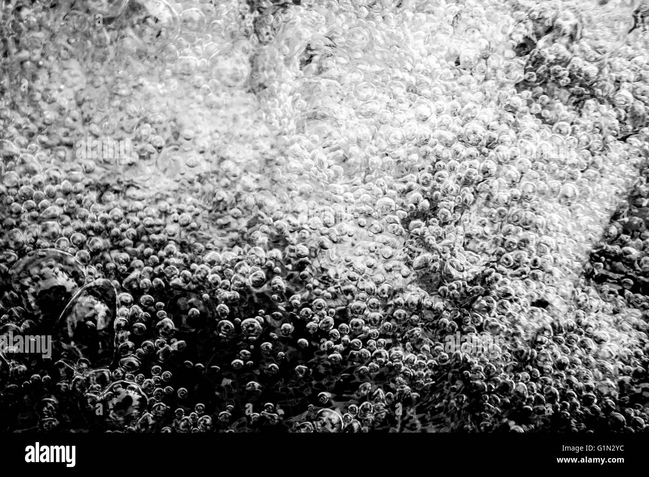 Underwater background blue ripple Black and White Stock Photos & Images ...