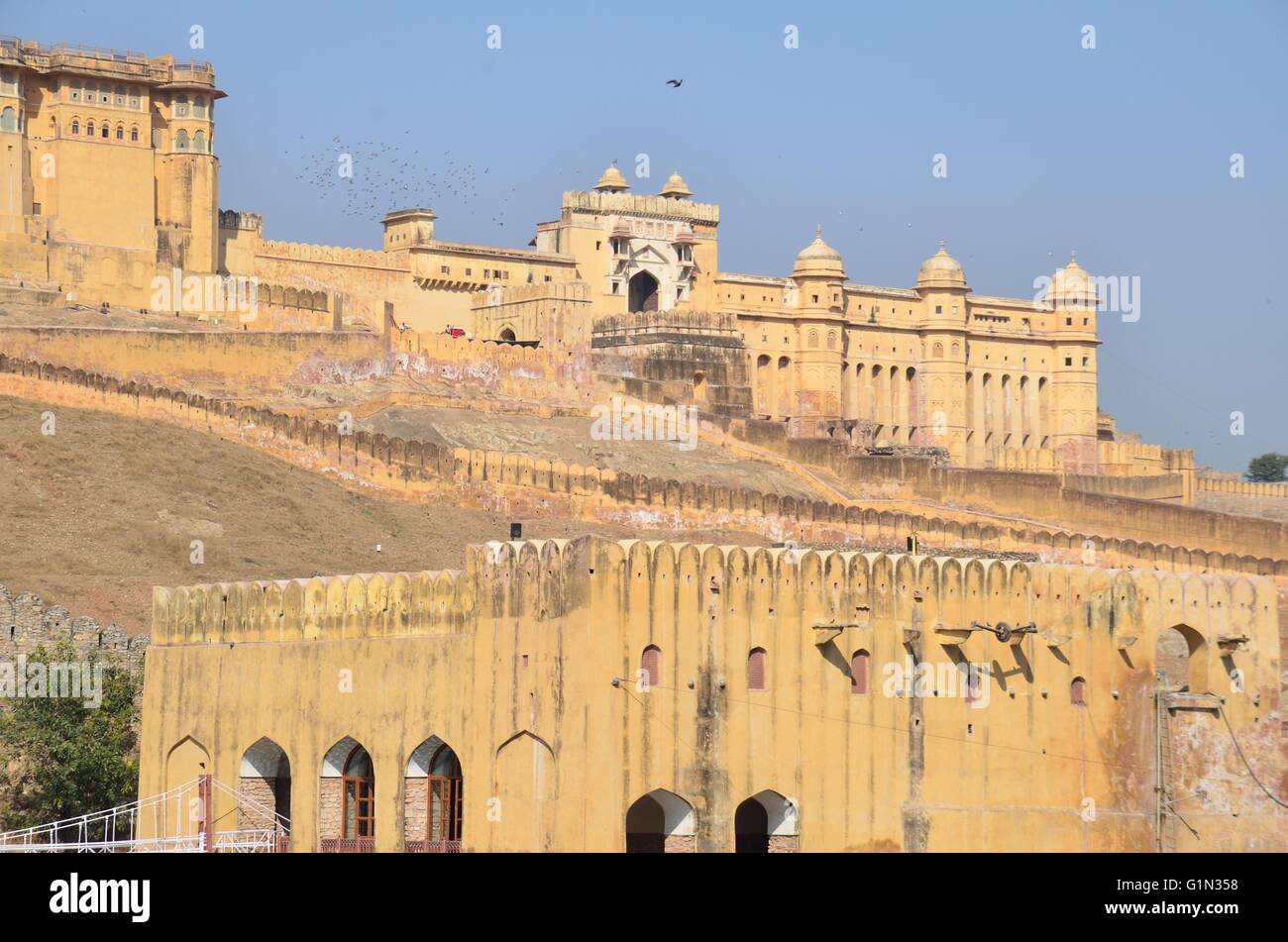 Amer Fort, Jaipur, Rajasthan, India Stock Photo - Alamy