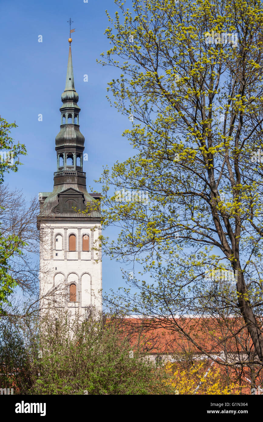Church in springtime hi-res stock photography and images - Alamy