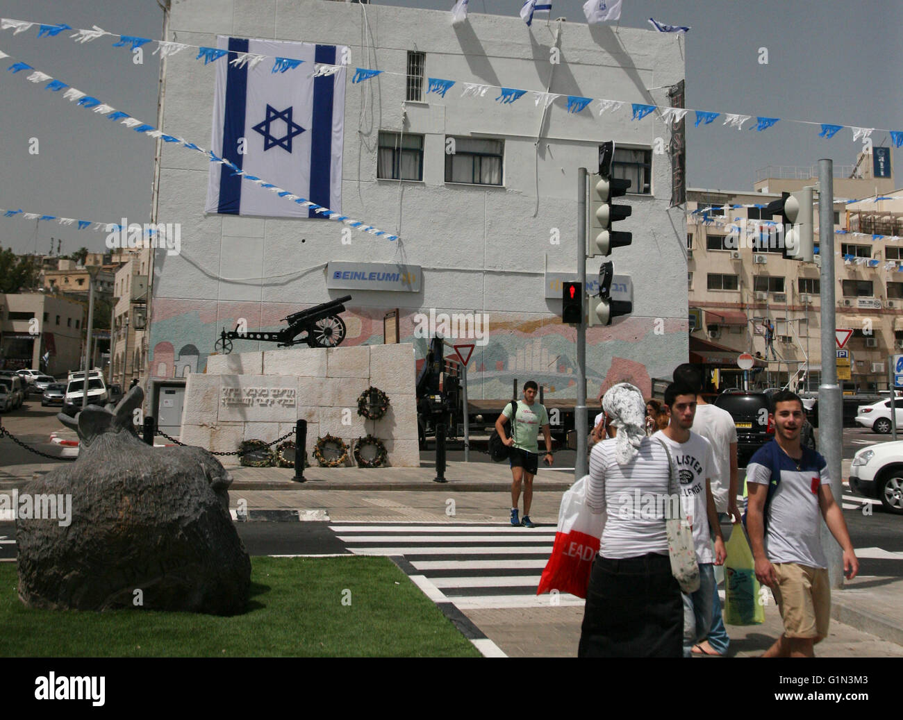 Israel, north, Galilee, street scene Stock Photo - Alamy