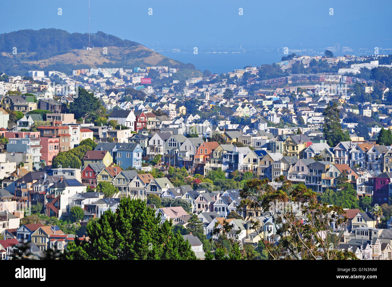 Haight ashbury neighborhood hi-res stock photography and images - Alamy