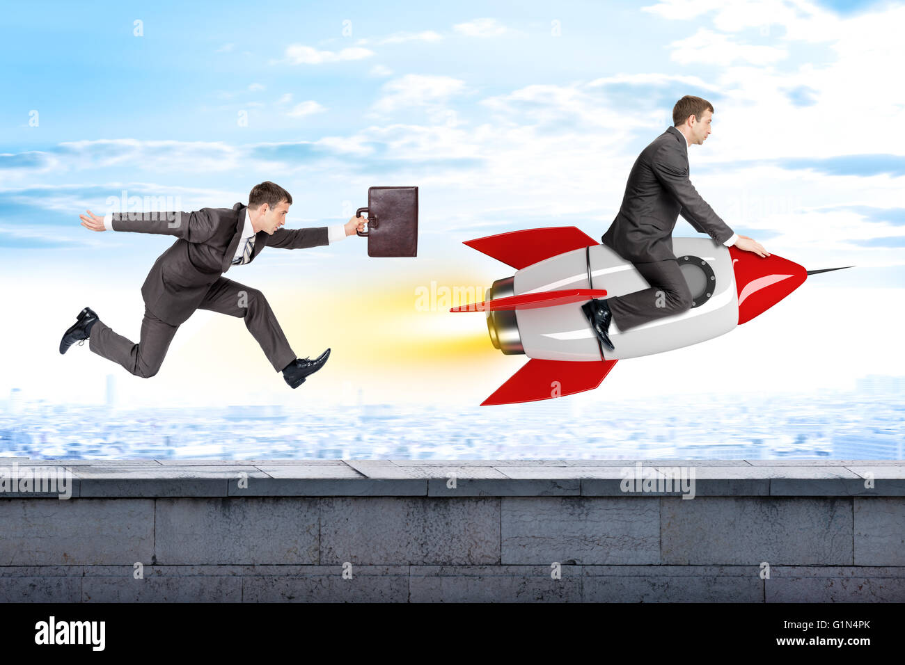 High speed business run hi-res stock photography and images - Alamy