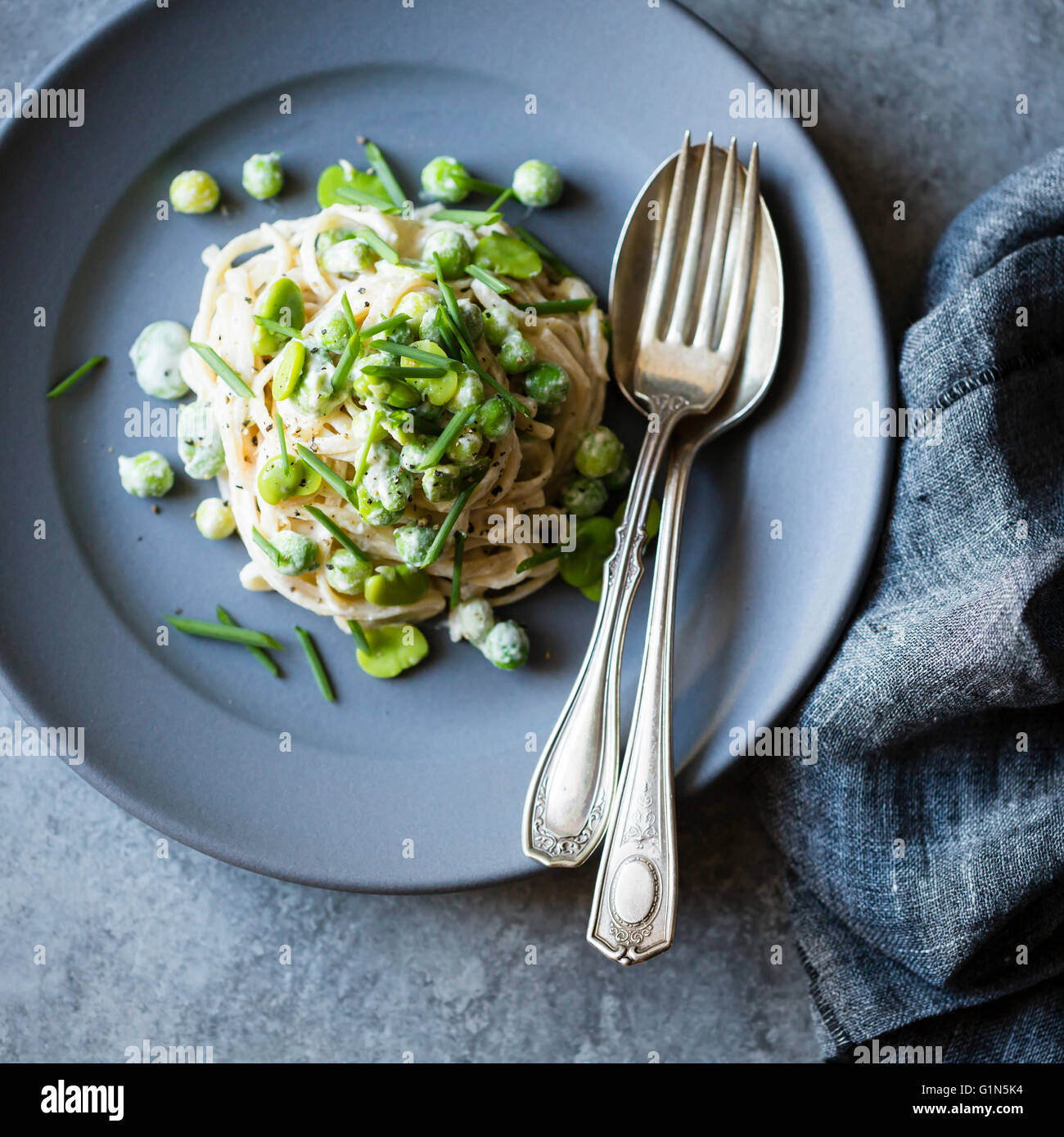 Spring pasta hi-res stock photography and images - Alamy