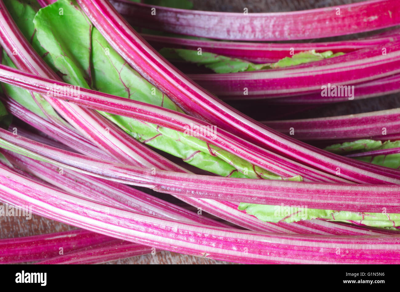 Bunch mangold leaves hi-res stock photography and images - Alamy