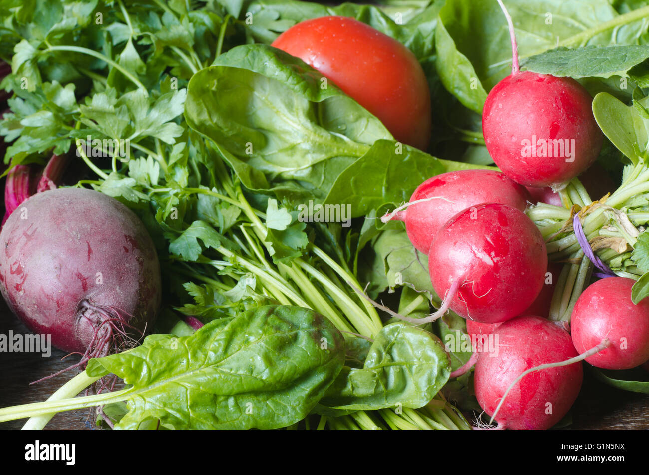 group of fresh organic vegetables Stock Photo - Alamy