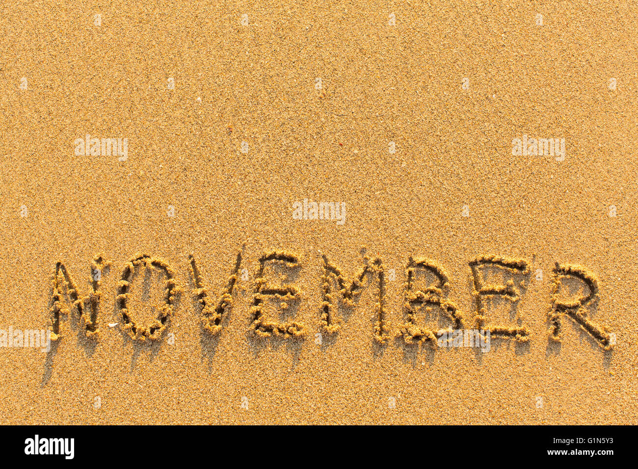 November word hi-res stock photography and images - Alamy
