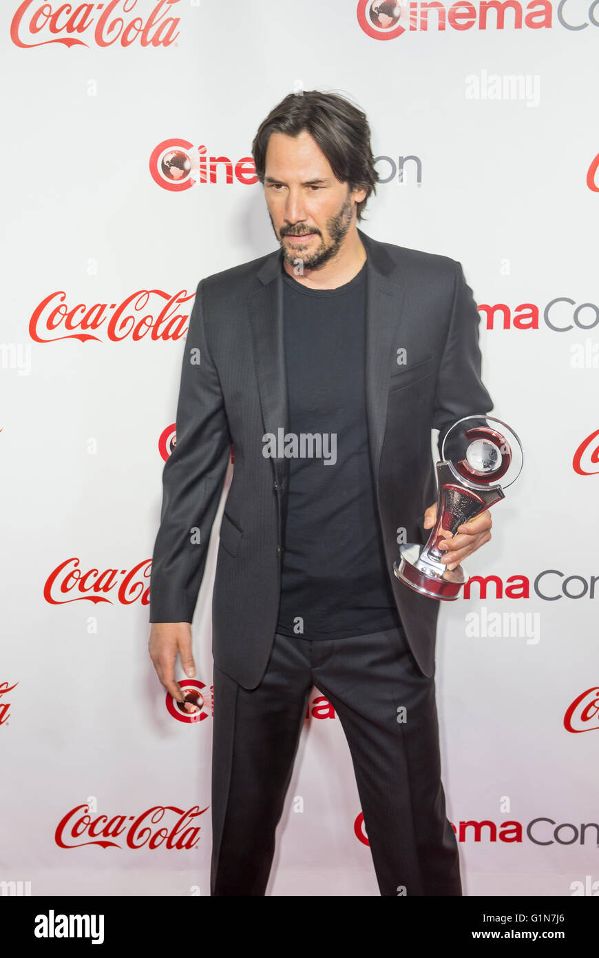 Actor Keanu Reeves, recipient of the Vanguard Award, attends the ...