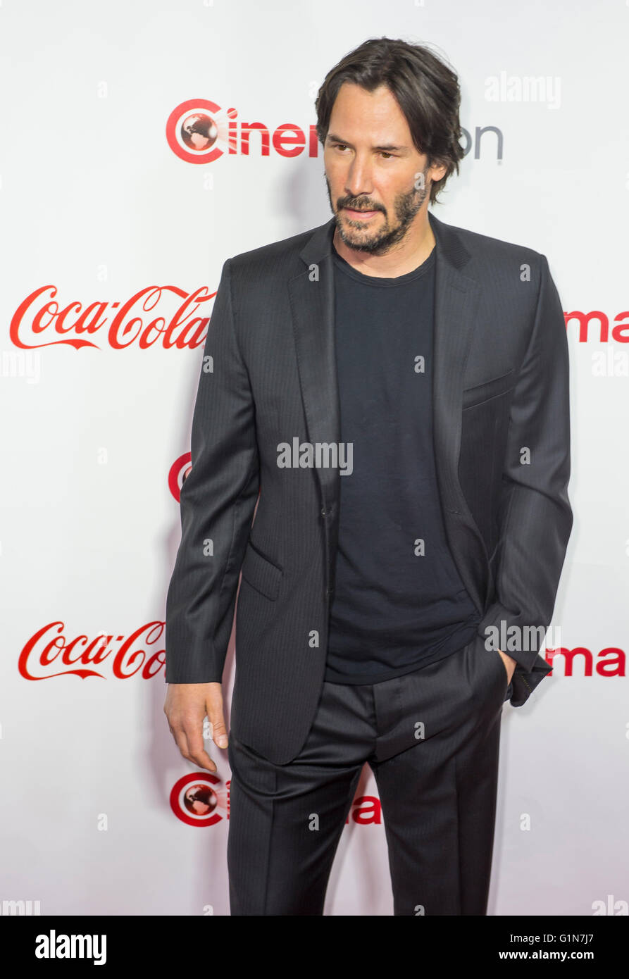 Actor Keanu Reeves, recipient of the Vanguard Award, attends the ...