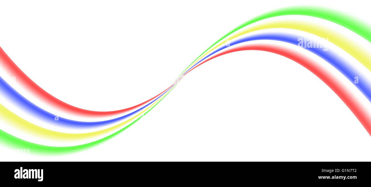 Abstract colored curved lines on a white background Stock Vector Image ... Abstract colored curved lines on a white background Stock Vector Image ...