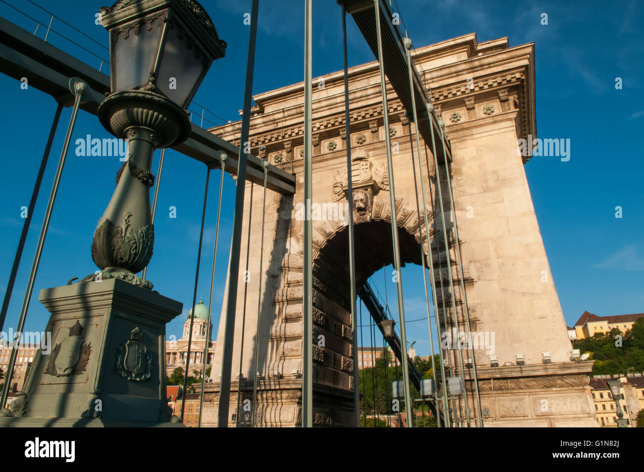 Széchenyi Chain Bridge Stock Photo - Alamy