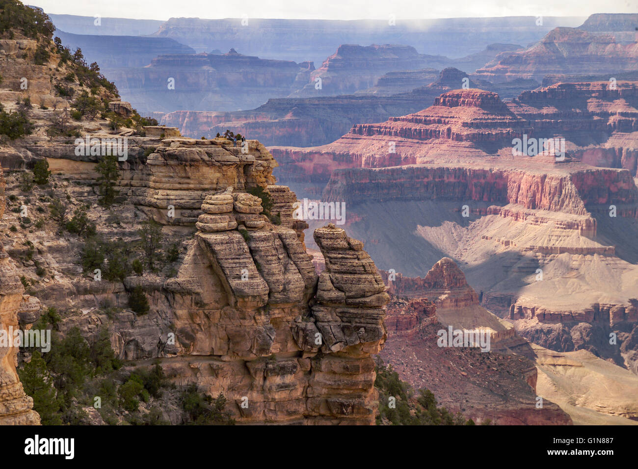 View from Yavapai Point, Grand Canyon National Park, AZ Stock Photo - Alamy