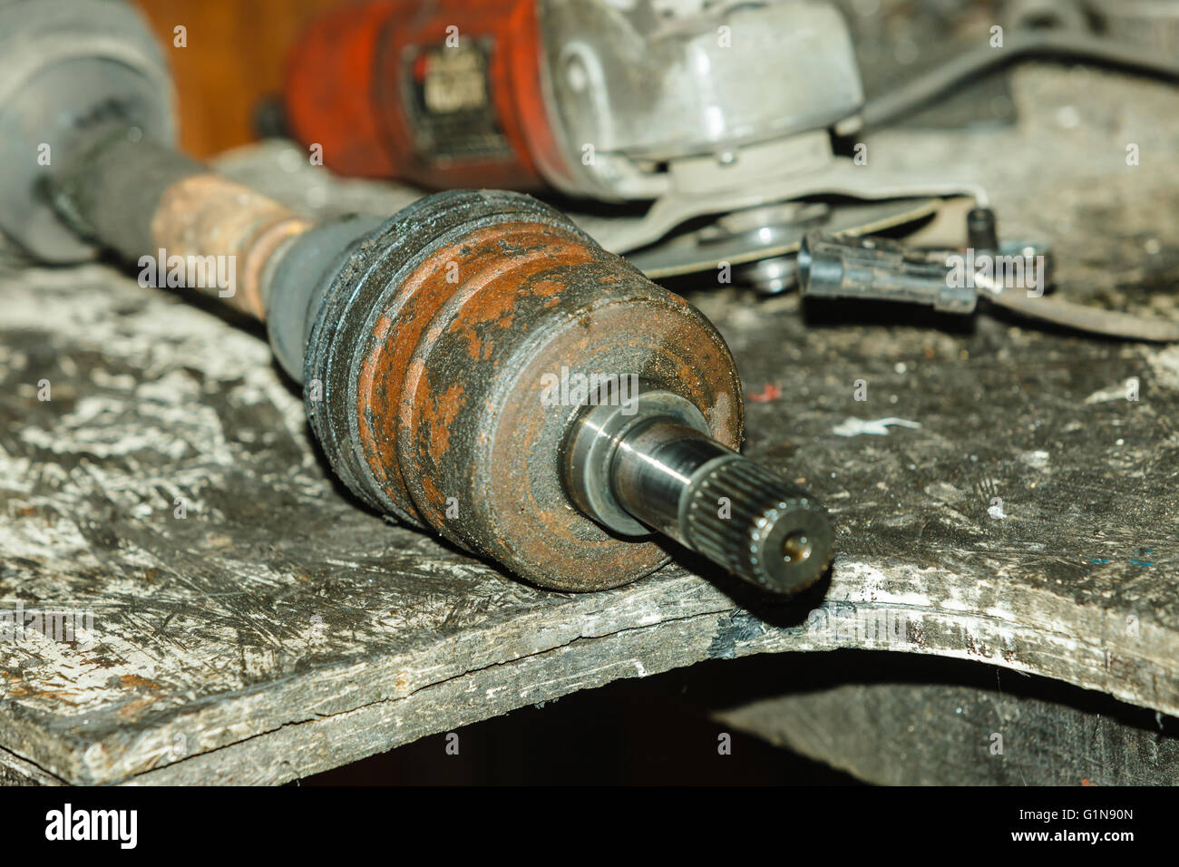 Mechanical automotive fixing engineering industry concept. Car joints ...