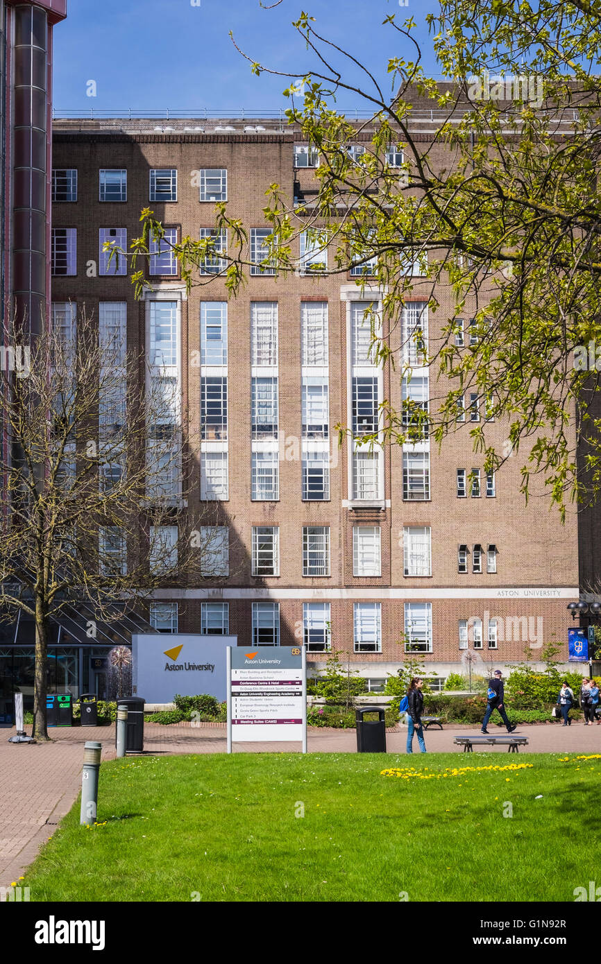 Aston university campus hi-res stock photography and images - Alamy