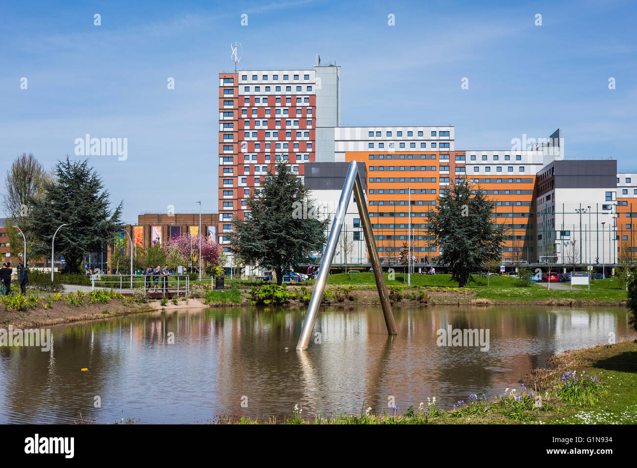 Aston University, Birmingham, West Midlands, England, U.K Stock Photo ...