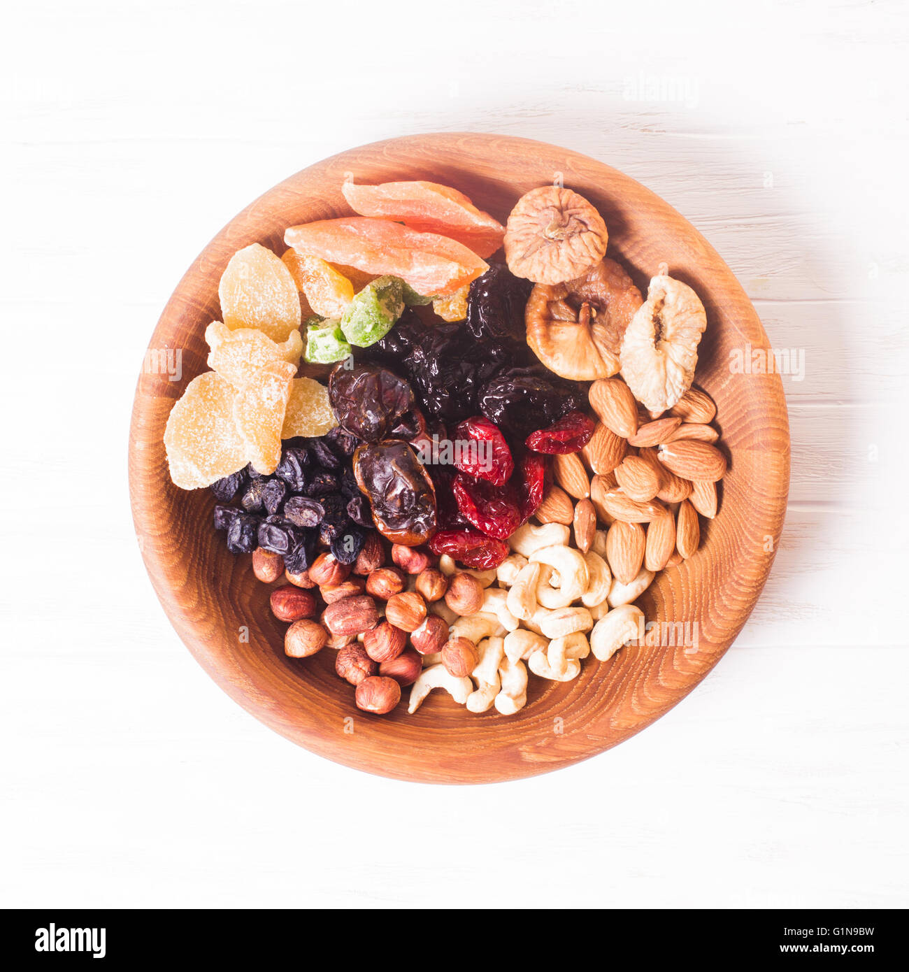 Assortment nuts dry fruits hi-res stock photography and images - Alamy