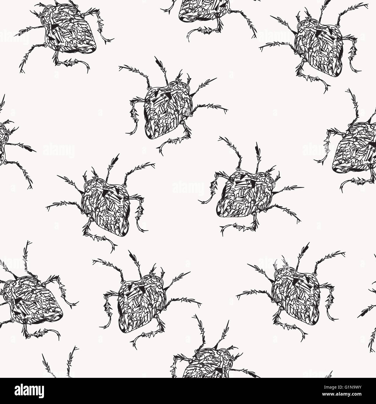 Bugs crawling illustration hi-res stock photography and images - Alamy