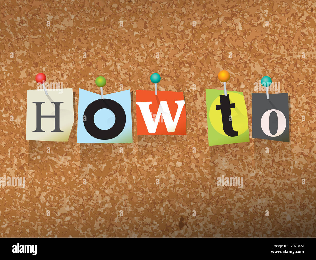 Diy cork board hi-res stock photography and images - Alamy