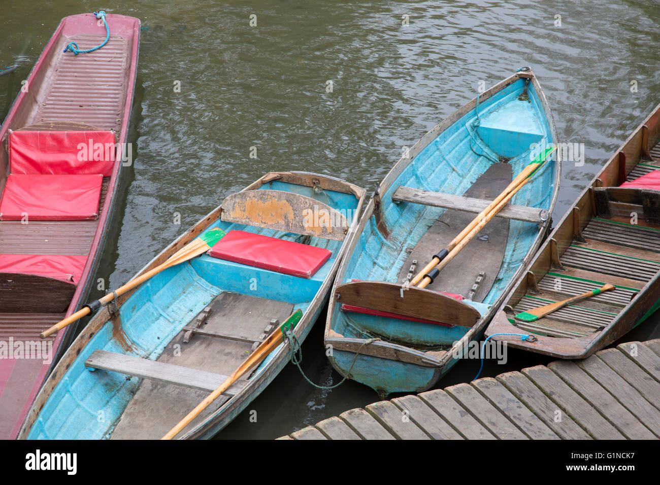 Boat Hire Sign, Oxford, England, UK Stock Photo - Alamy