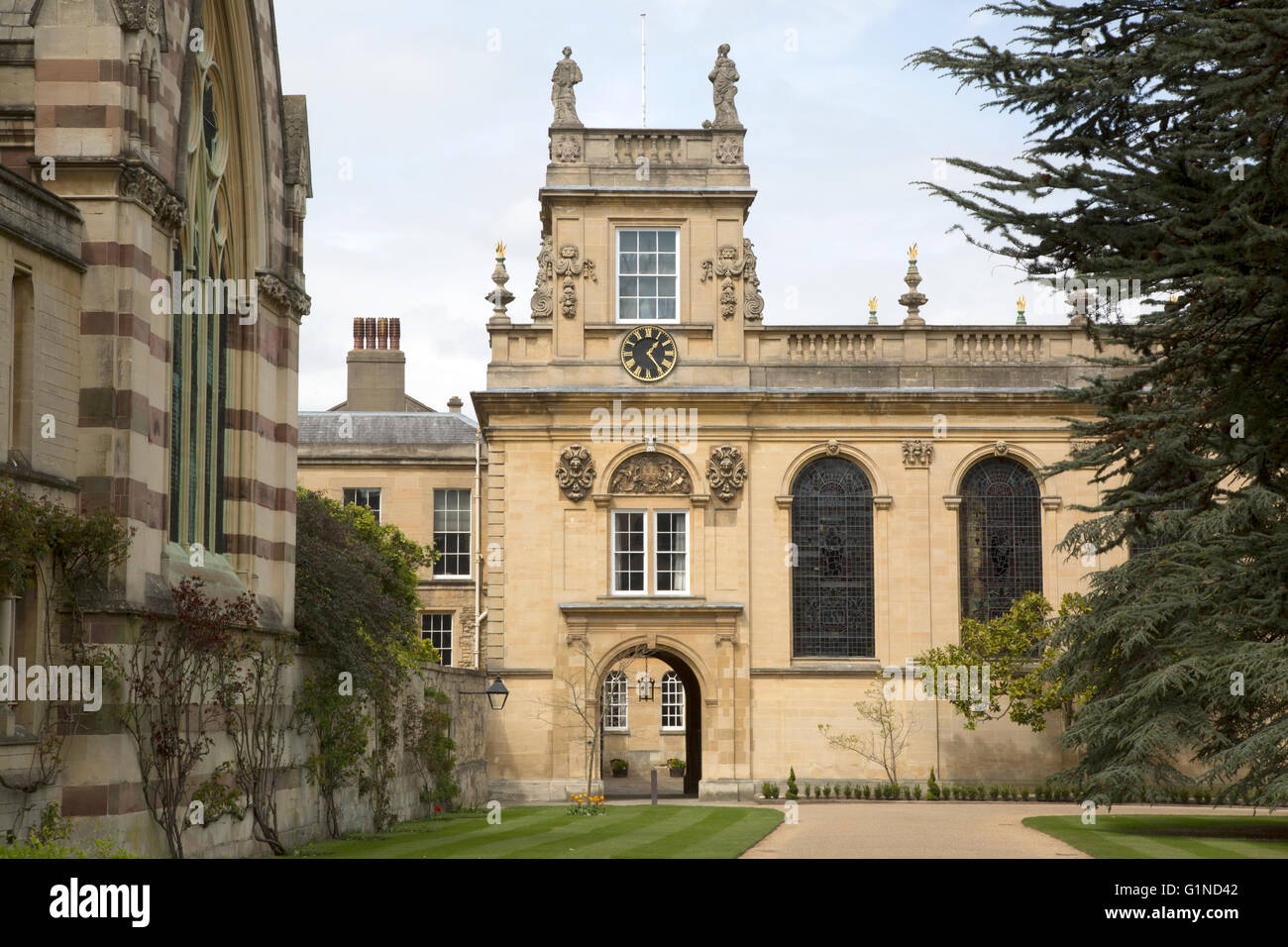 Trinity College, Oxford University, England, UK Stock Photo - Alamy