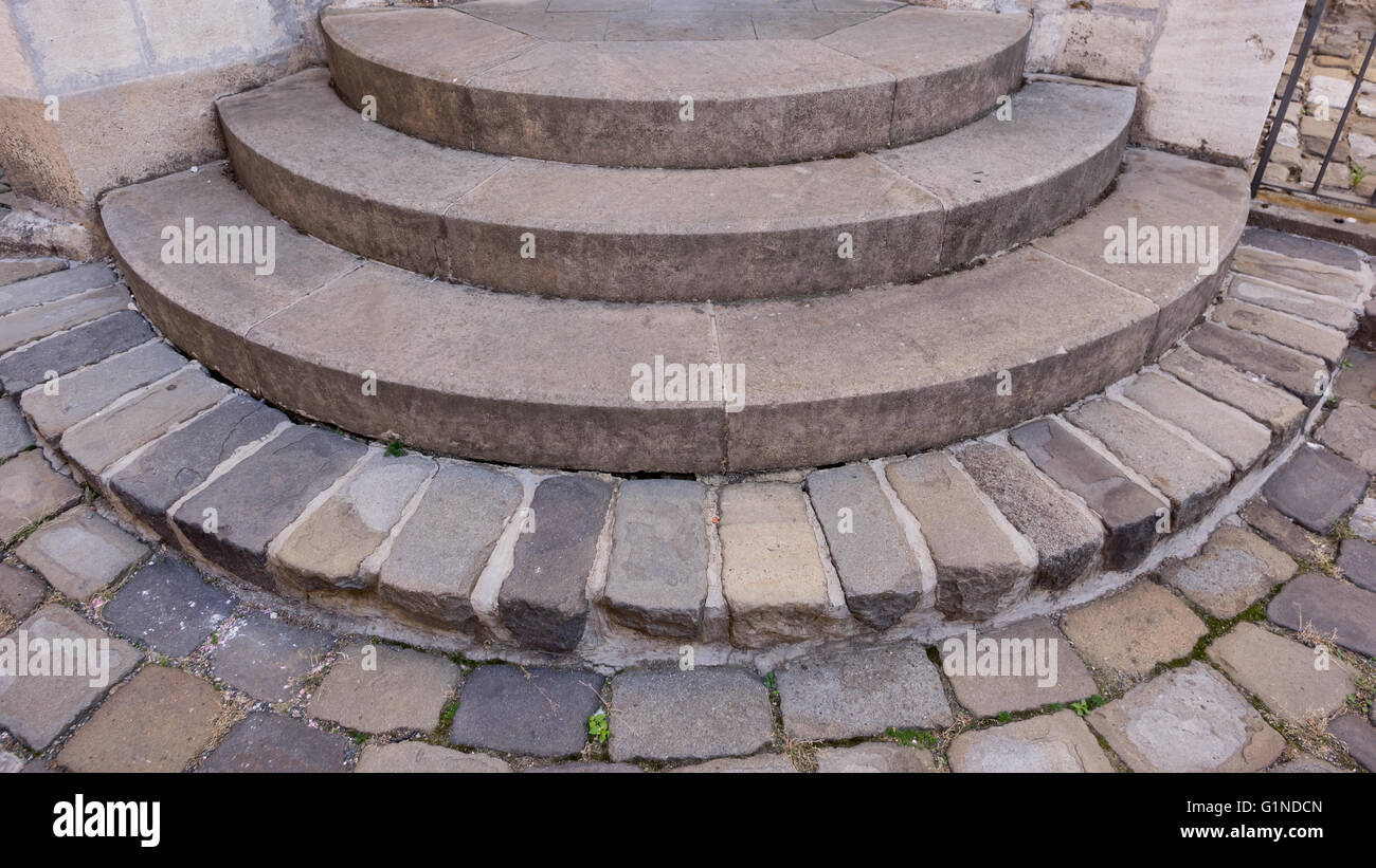 Stairs to cathedral hi-res stock photography and images - Alamy
