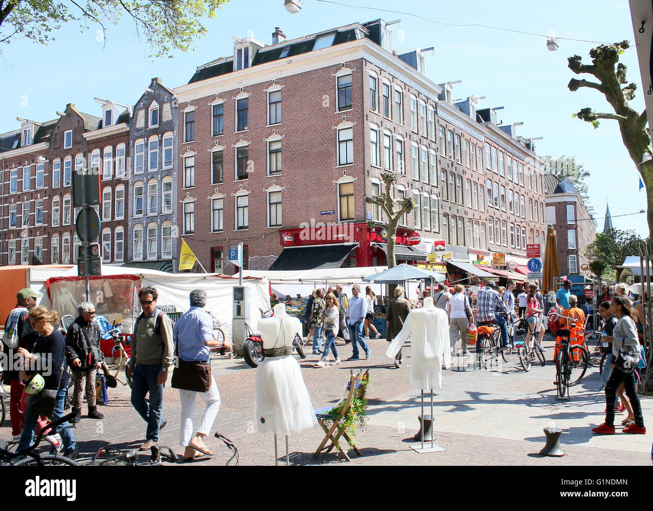 Busiest street market of the netherlands hi-res stock photography and ...
