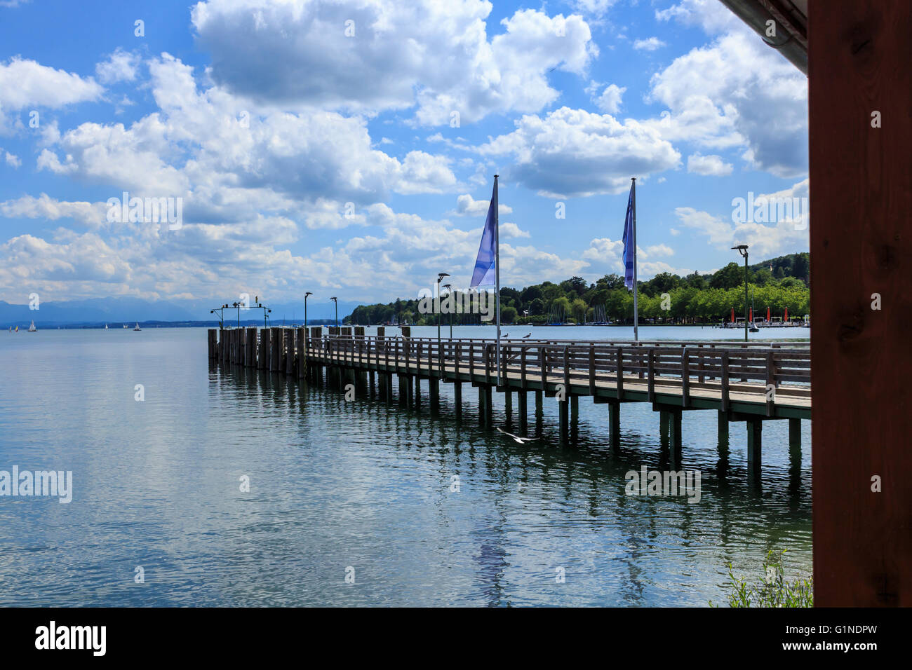 the lake starnberg in Bavaria Germany Stock Photo - Alamy